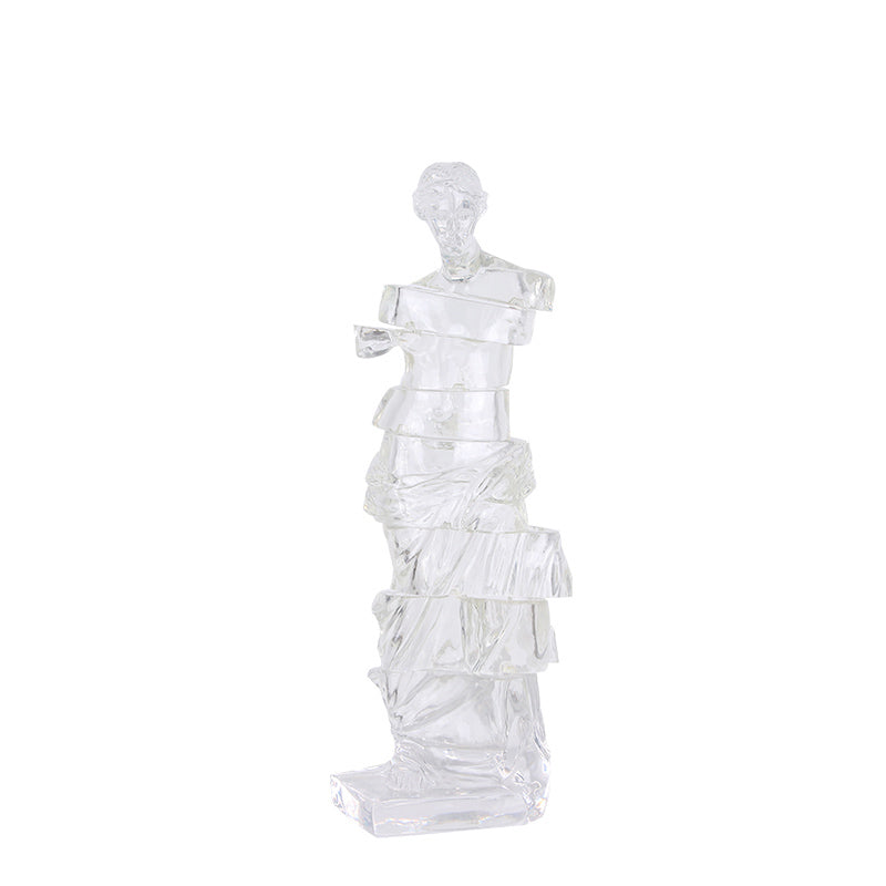 Cutting Venus Transparent Figurine – Modern Contempo